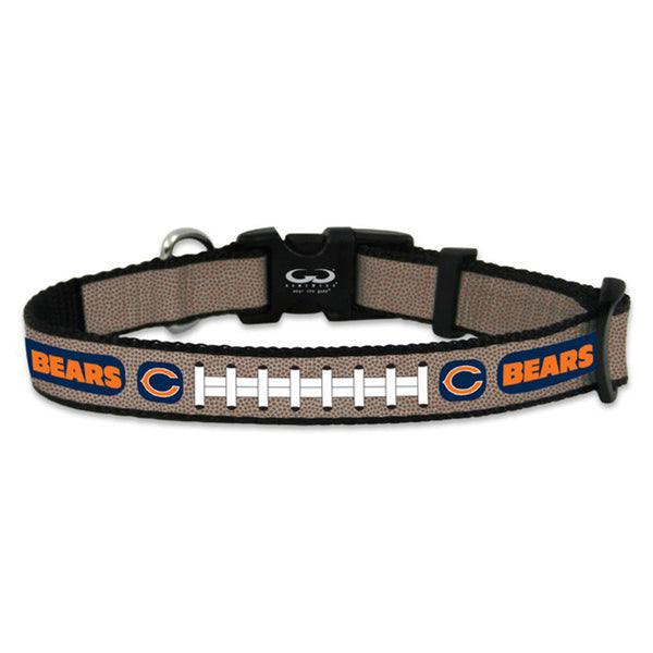 Chicago Bears Pet Collar Reflective Football Size Small CO – Reality ...
