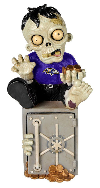 Baltimore Ravens Zombie Figurine Bank CO – Reality Check Xtreme