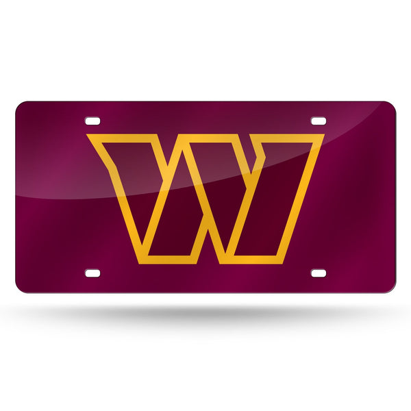 Washington Commanders License Plate Laser Cut – Reality Check Xtreme