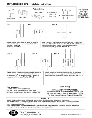 Nightlock LOCKDOWN 1 School & Classroom Door Security – Reality Check ...