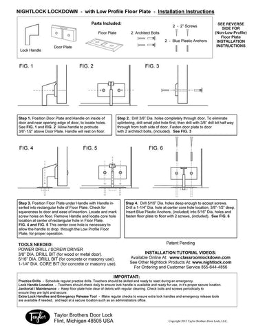 Nightlock LOCKDOWN 1 School & Classroom Door Security – Reality Check ...